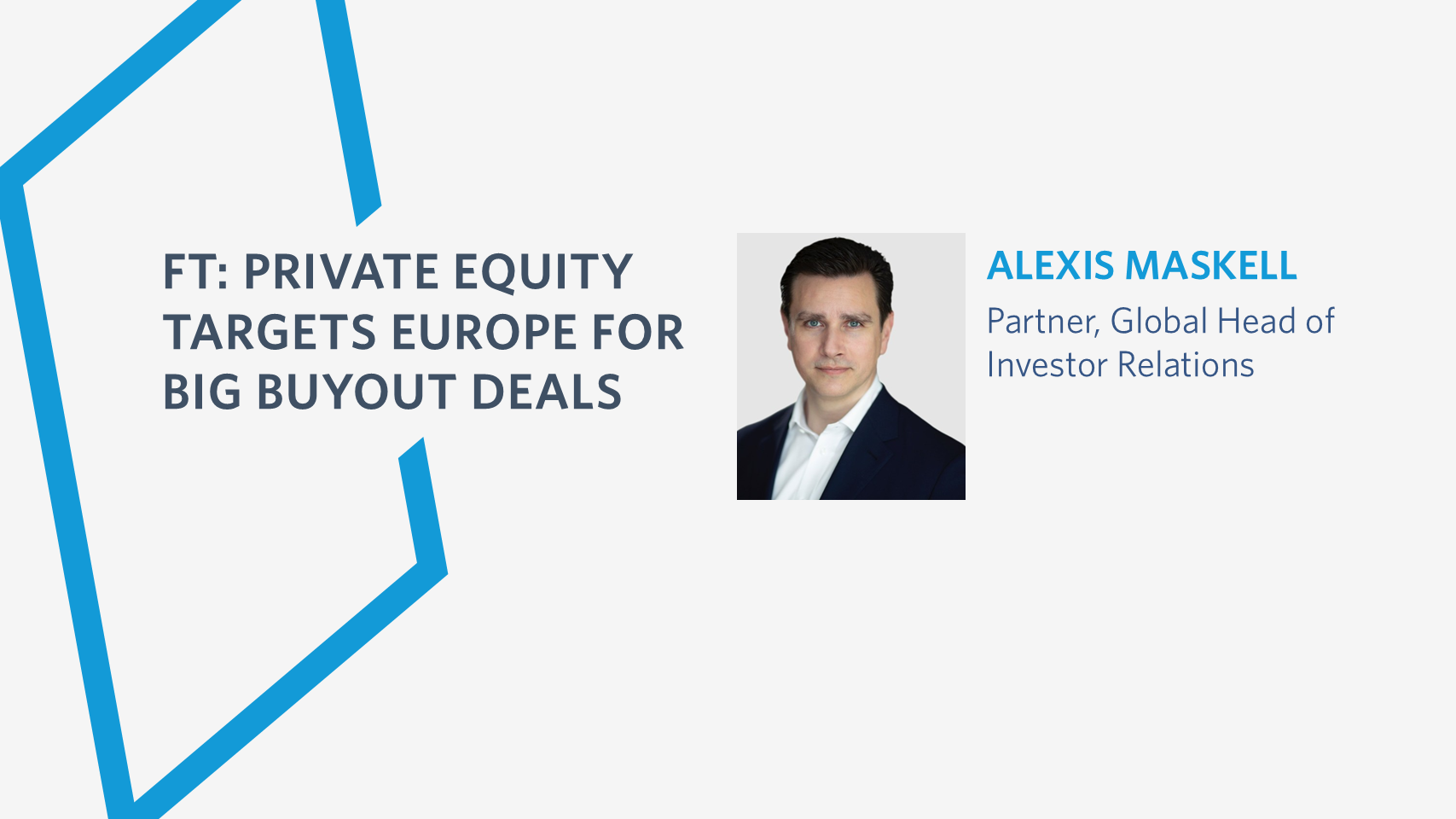 FT: Private equity targets Europe for big buyout deals — BC Partners